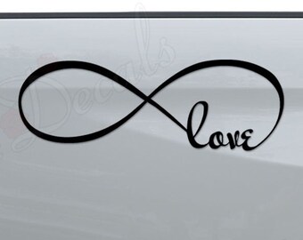 Infinity Loop Decal - Etsy