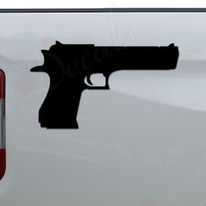 Desert Eagle Israel 50 Caliber Gun Pistol Die Cut Vinyl Decal Sticker ...