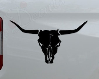 Longhorn Skull - Etsy