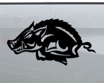 Pig Car Window Decal - Etsy