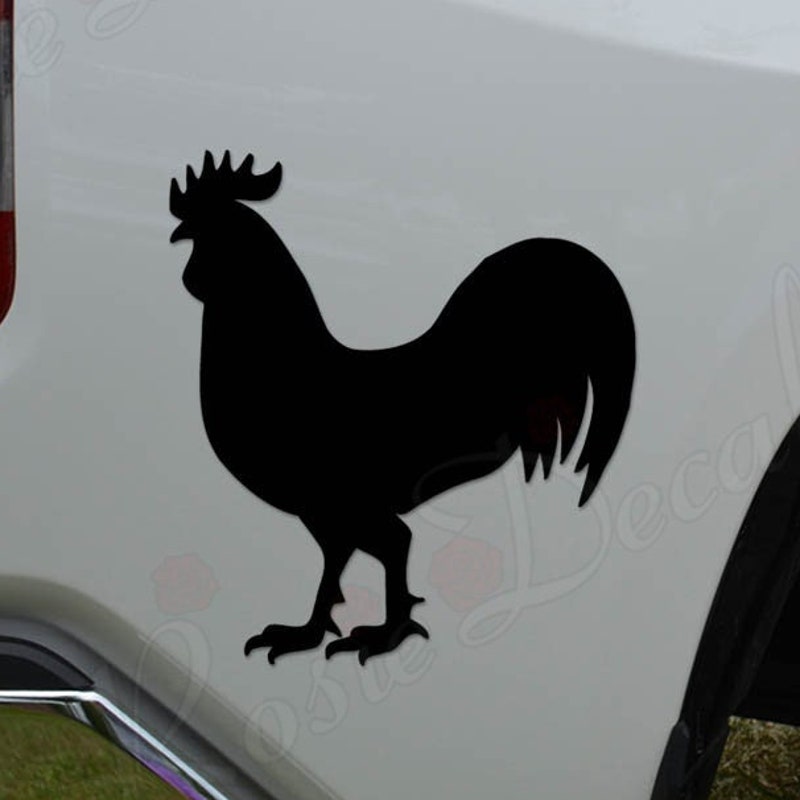 Rooster Decals - Etsy