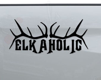 Elk Truck Sticker - Etsy