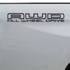 AWD | Do It on All Fours | Sticker | Vinyl | Decal | All Wheel Drive ...
