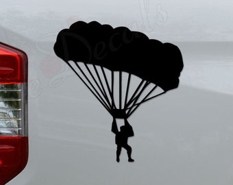 Skydiving Window Decal - Etsy