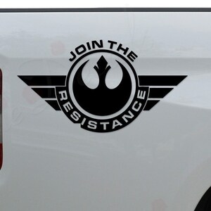 Join the Resistance Rebel Die Cut Vinyl Decal Sticker for Car - Etsy