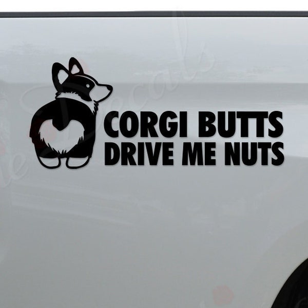 Butts Drive Me Nuts Bumper Sticker - Etsy