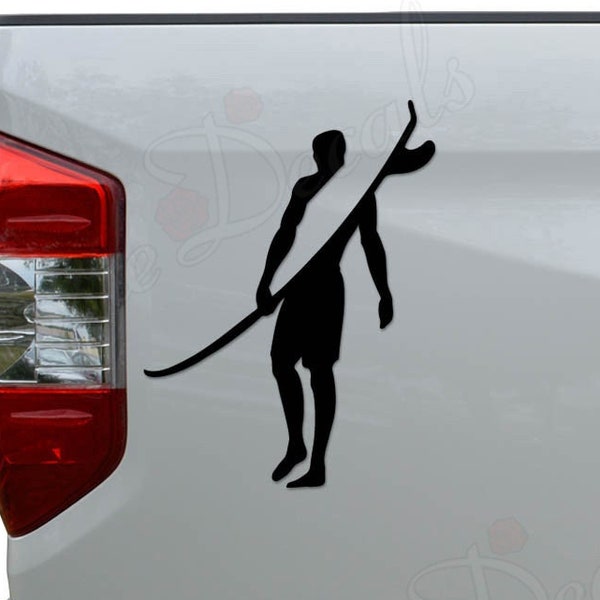 Surfing Car Stickers - Etsy