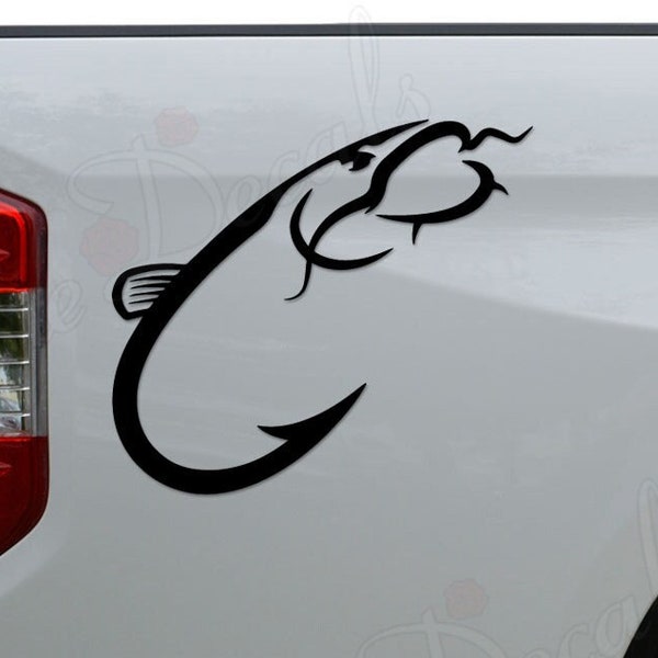 Fishing Wall Decal - Etsy