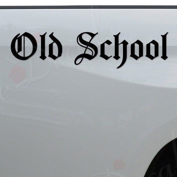 Old School Car Stickers - Etsy