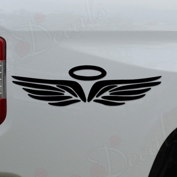 Angel Wings Wall Decal - Etsy