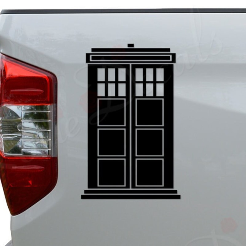 Tardis Wall Decal - Etsy