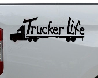 18 Wheeler Sticker - Etsy