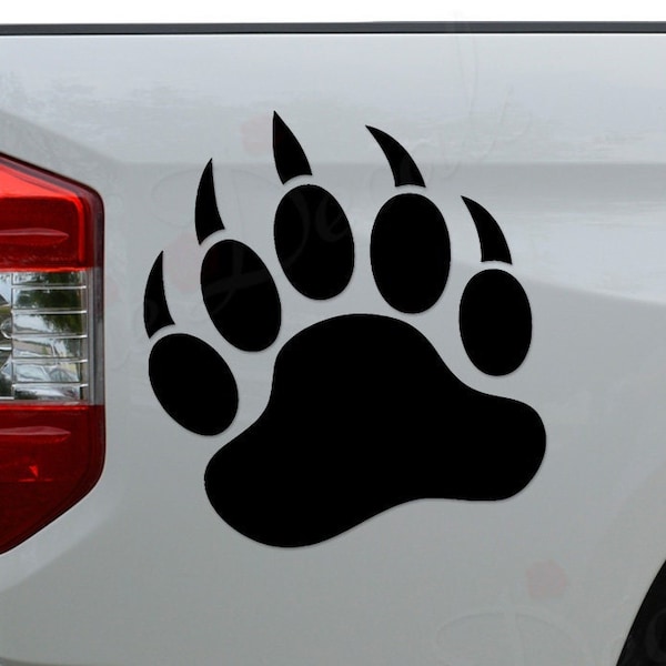 Paw Print Wall Decal - Etsy