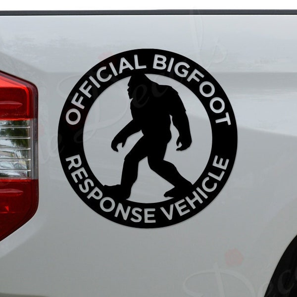 Sasquatch Truck Decal - Etsy