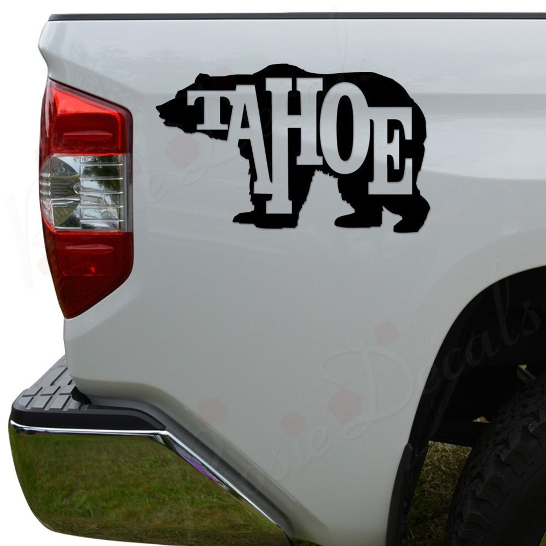 Lake Tahoe California Bear Mountain Resort Die Cut Vinyl Decal Sticker ...