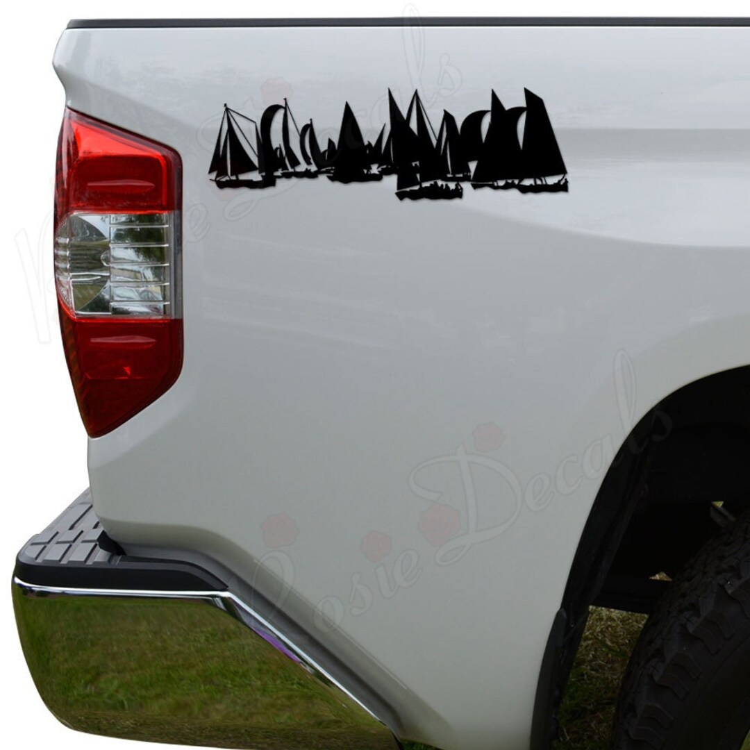 Sailing Sailboats Sail Sailor Die Cut Vinyl Decal Sticker for - Etsy