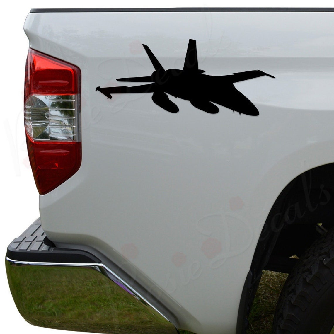 F-18 Hornet Jet Fighter Pilot Military Plane Die Cut Vinyl Decal ...