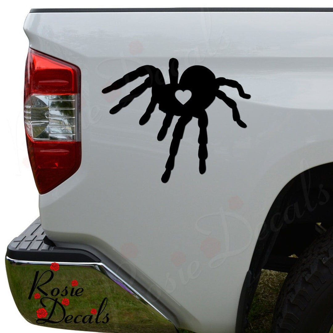 Love Tarantula Spider Arachnid Pet Animal Die Cut Vinyl Decal Sticker ...