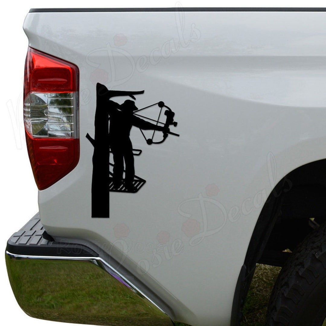 Bowhunting Bowhunter Bow Hunting Sniper Die Cut Vinyl Decal Sticker for ...
