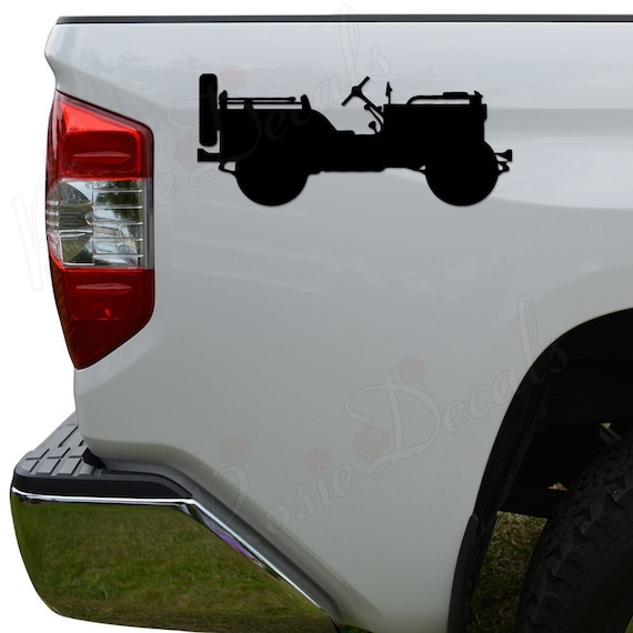 World War II Army Vehicle Vinyl Decal Sticker Die Cut Vinyl - Etsy