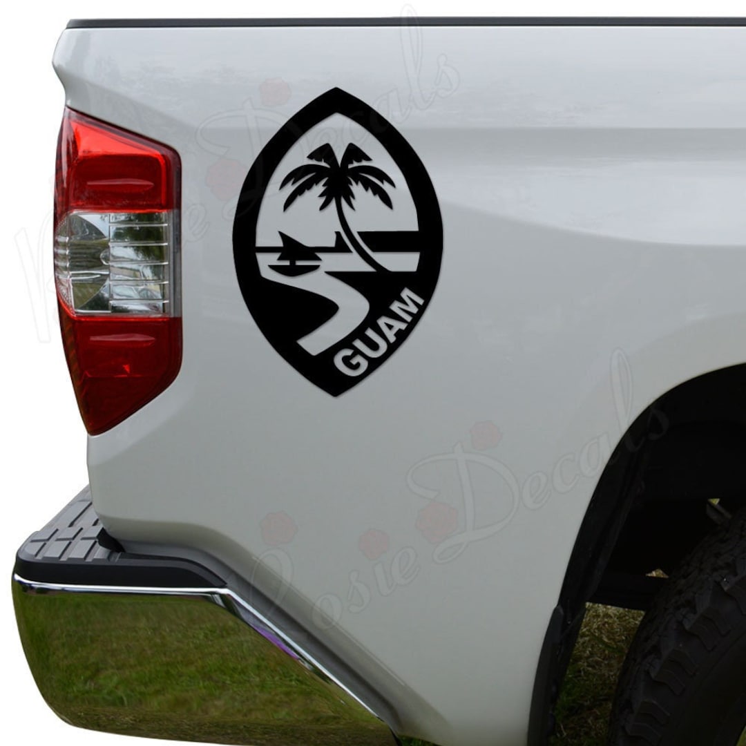 Seal of Guam Island Country Badge Die Cut Vinyl Decal Sticker for Car ...