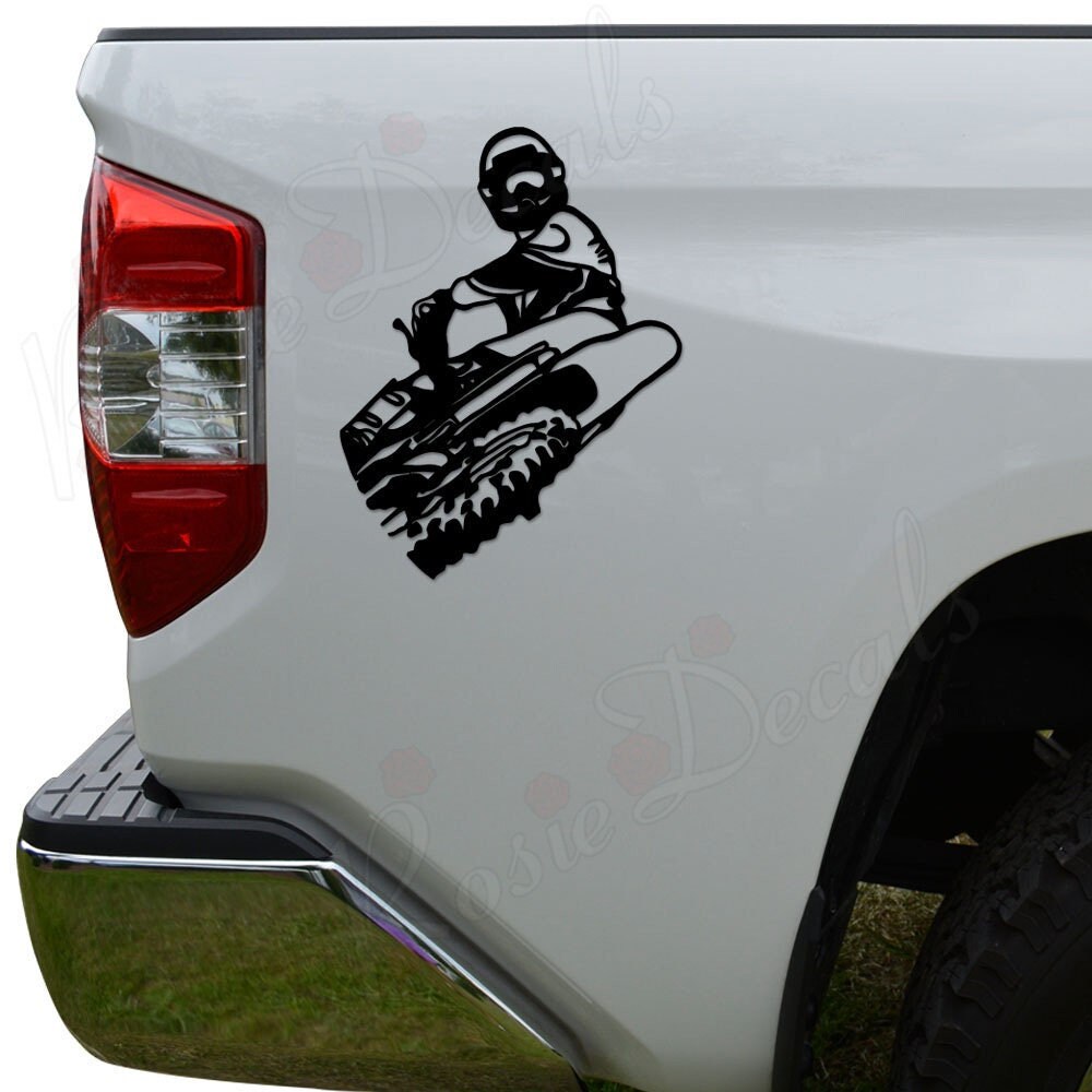 Motocross Racing Motorbike Dirt Bike Die Cut Vinyl Decal - Etsy