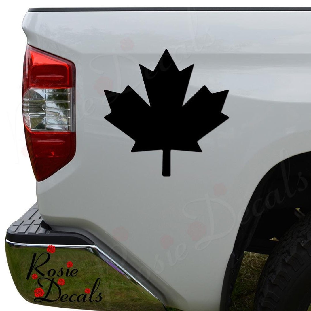 Canada Canadian Country Maple Leaf National Flag Die Cut Vinyl Decal ...
