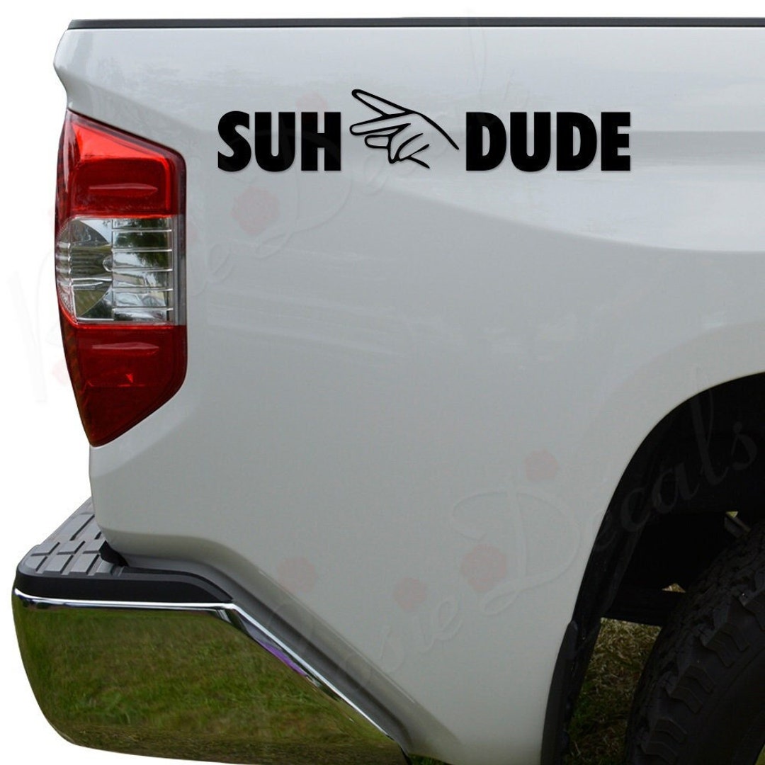 Suh Dude Hand Meme What's up Die Cut Vinyl Decal Sticker for Car Truck ...