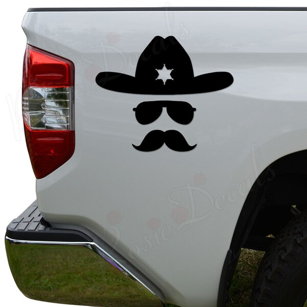 Mustache Vinyl Decal - Etsy
