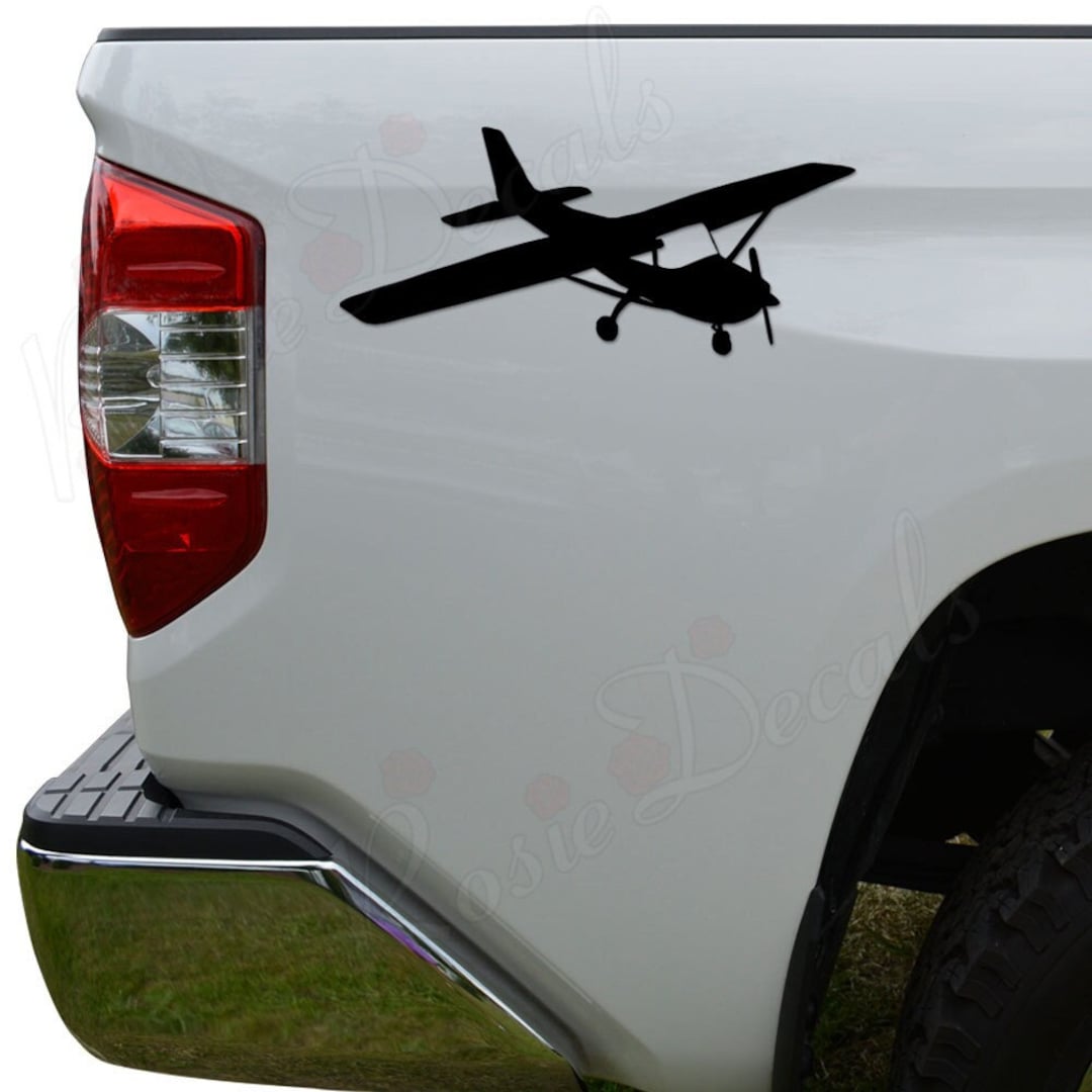 Cessna Plane Pilot Airplane Pilot Die Cut Vinyl Decal Sticker for Car ...