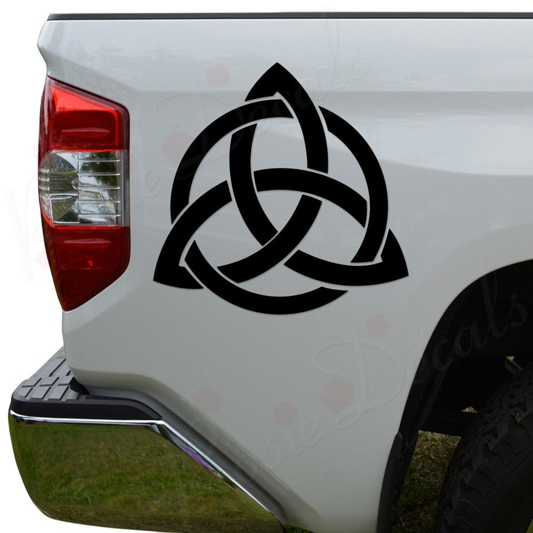 Celtic Trinity Knot Triquetra Pagan Die Cut Vinyl Decal Sticker for Car ...