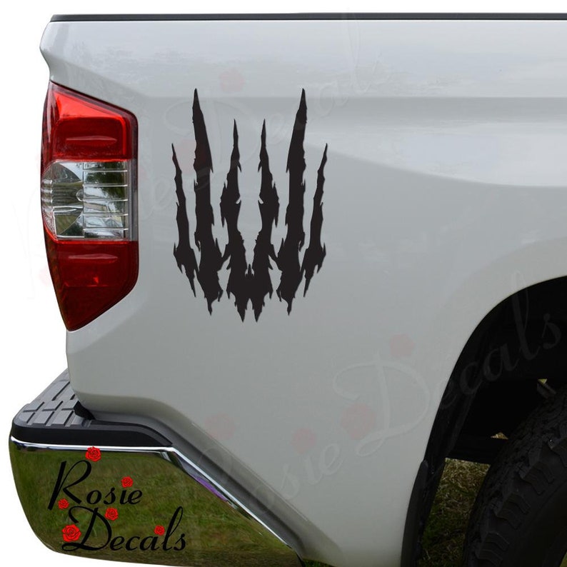 Claw Marks Animal Scratch Damage Die Cut Vinyl Decal Sticker for Car ...