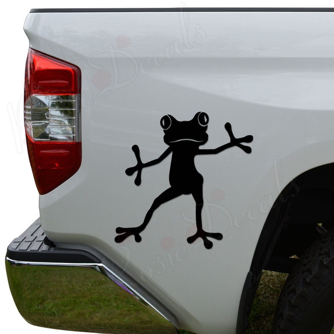 Dancing Frog Funny Die Cut Vinyl Decal Sticker for Car Truck Motorcycle ...