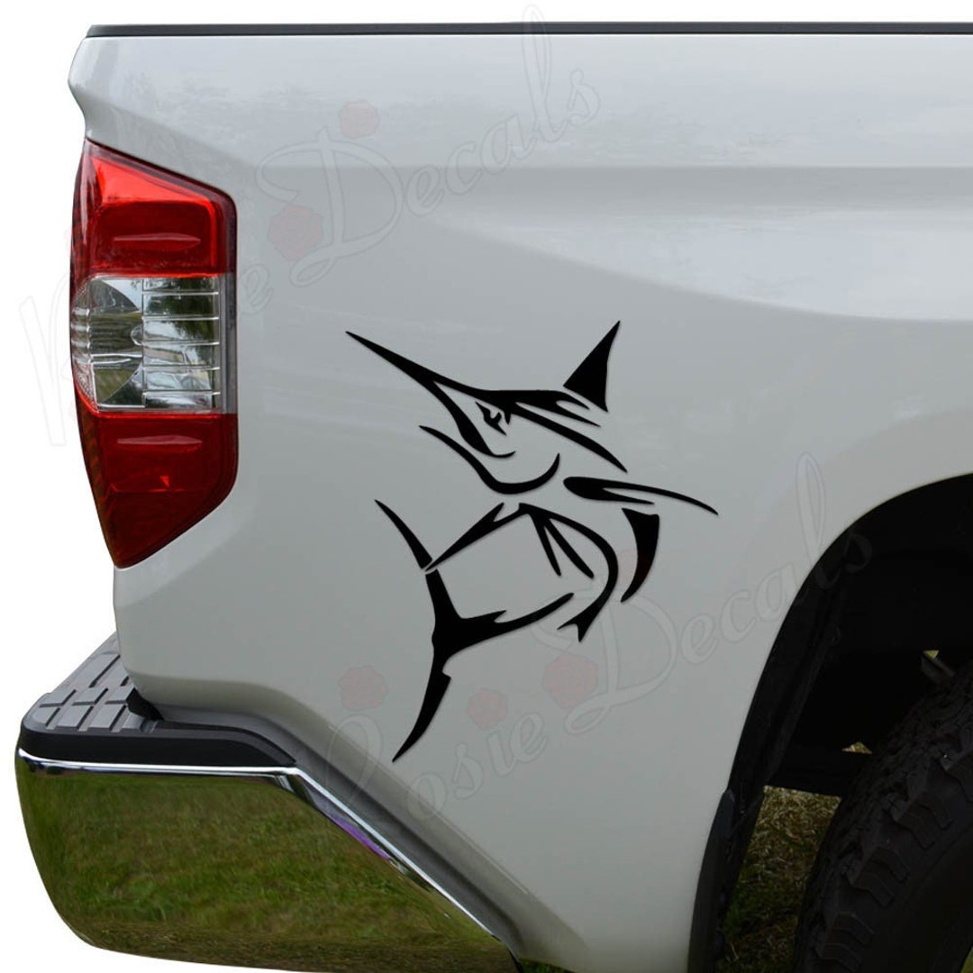 Marlin Fish Sportsman Fishing Die Cut Vinyl Decal Sticker for - Etsy