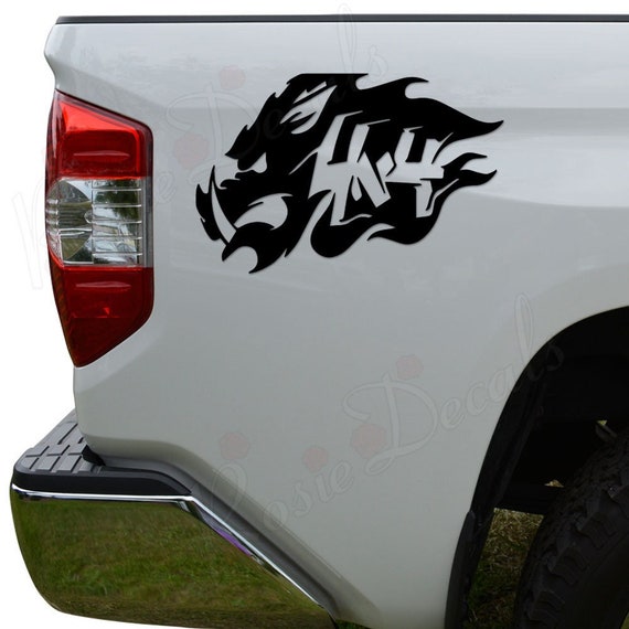 4x4 off Road Boar Hog Hunting Die Cut Vinyl Decal Sticker for - Etsy