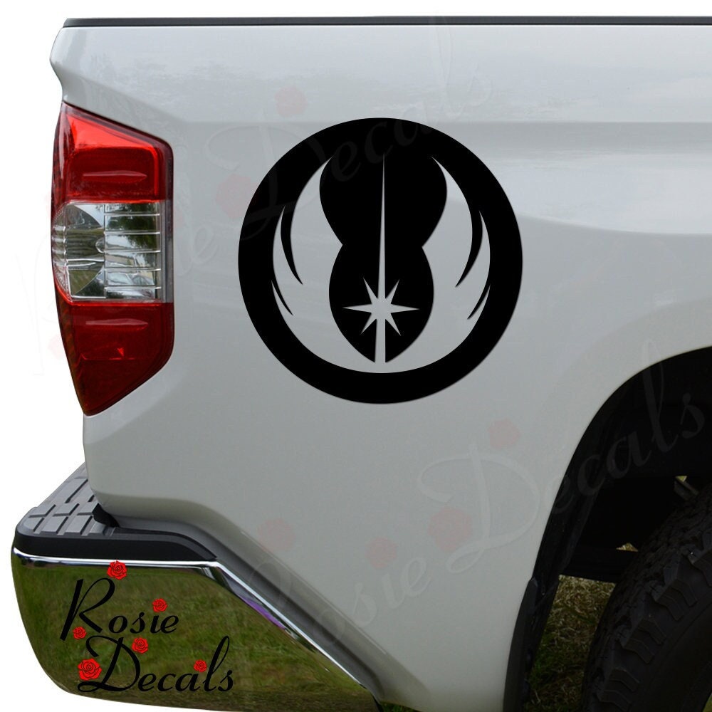 Jedi Order Emblem Die Cut Vinyl Decal Sticker for Car Truck Motorcycle ...