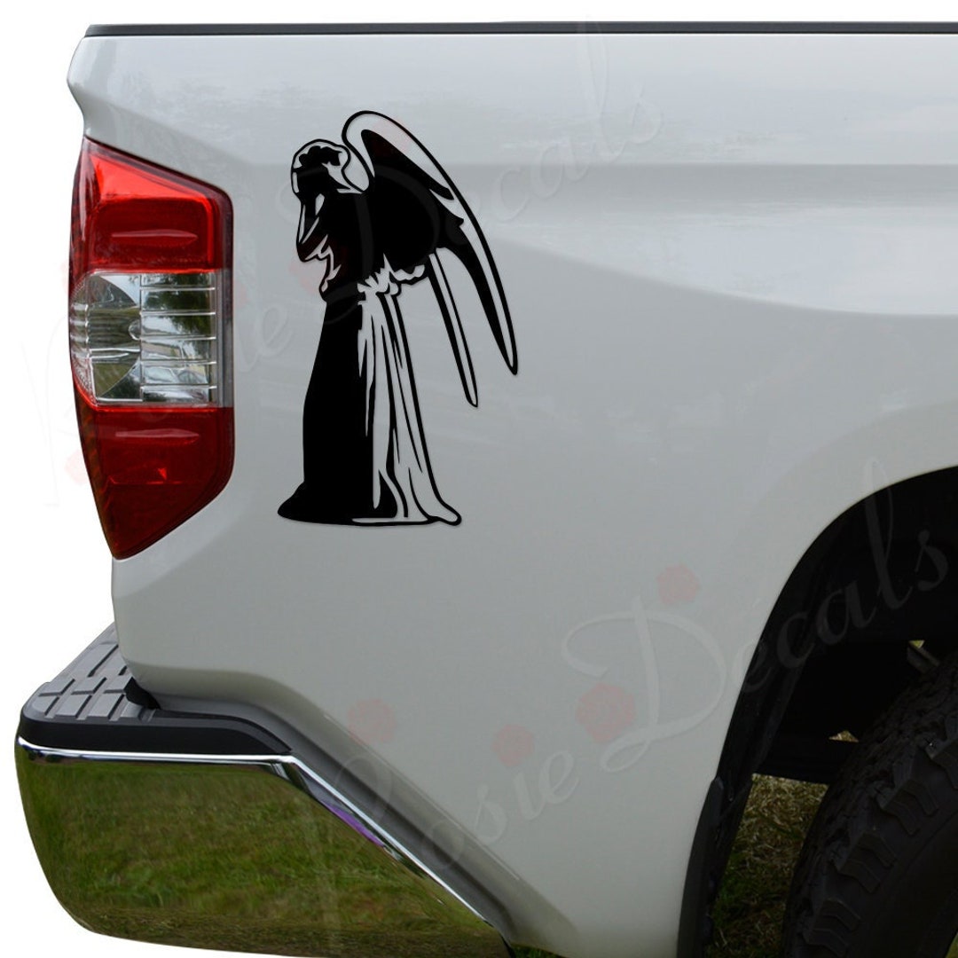 Weeping Angel Die Cut Vinyl Decal Sticker for Car Truck Motorcycle ...