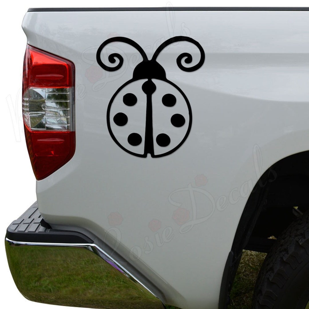 Cute Ladybug Ladybird Insect Bug Die Cut Vinyl Decal Sticker for Car ...