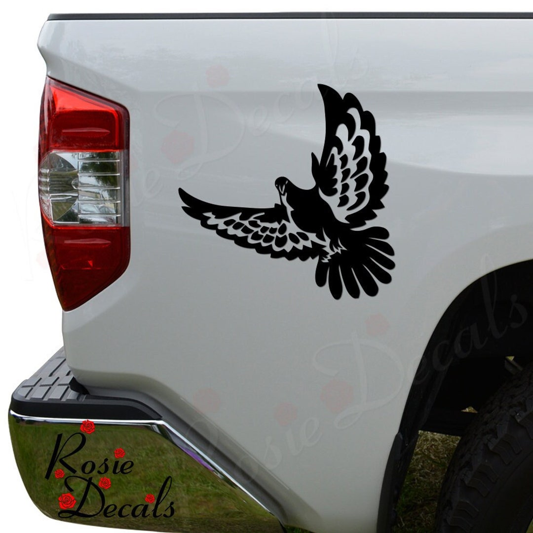 Flying Pigeon Bird Pet Animal Wildlife Die Cut Vinyl Decal Sticker for ...