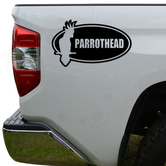 Parrothead Parrot Bird Lover Die Cut Vinyl Decal Sticker for - Etsy