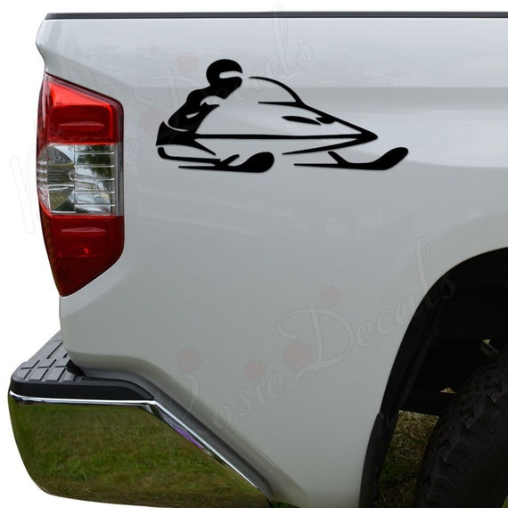Snowmobile Snow Sled Die Cut Vinyl Decal Sticker for Car Truck - Etsy