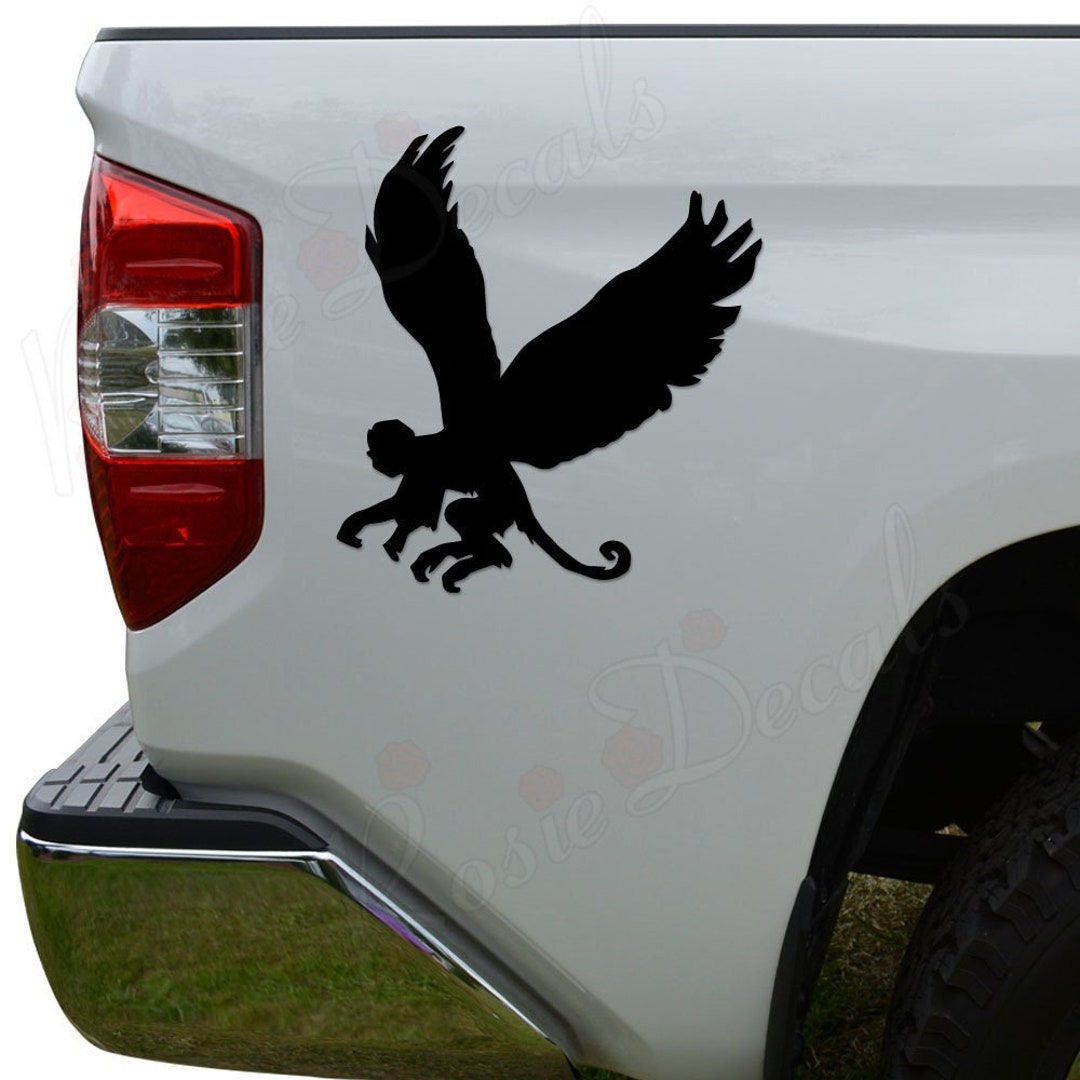 Flying Monkey Evil Witch Die Cut Vinyl Decal Sticker for Car Truck ...