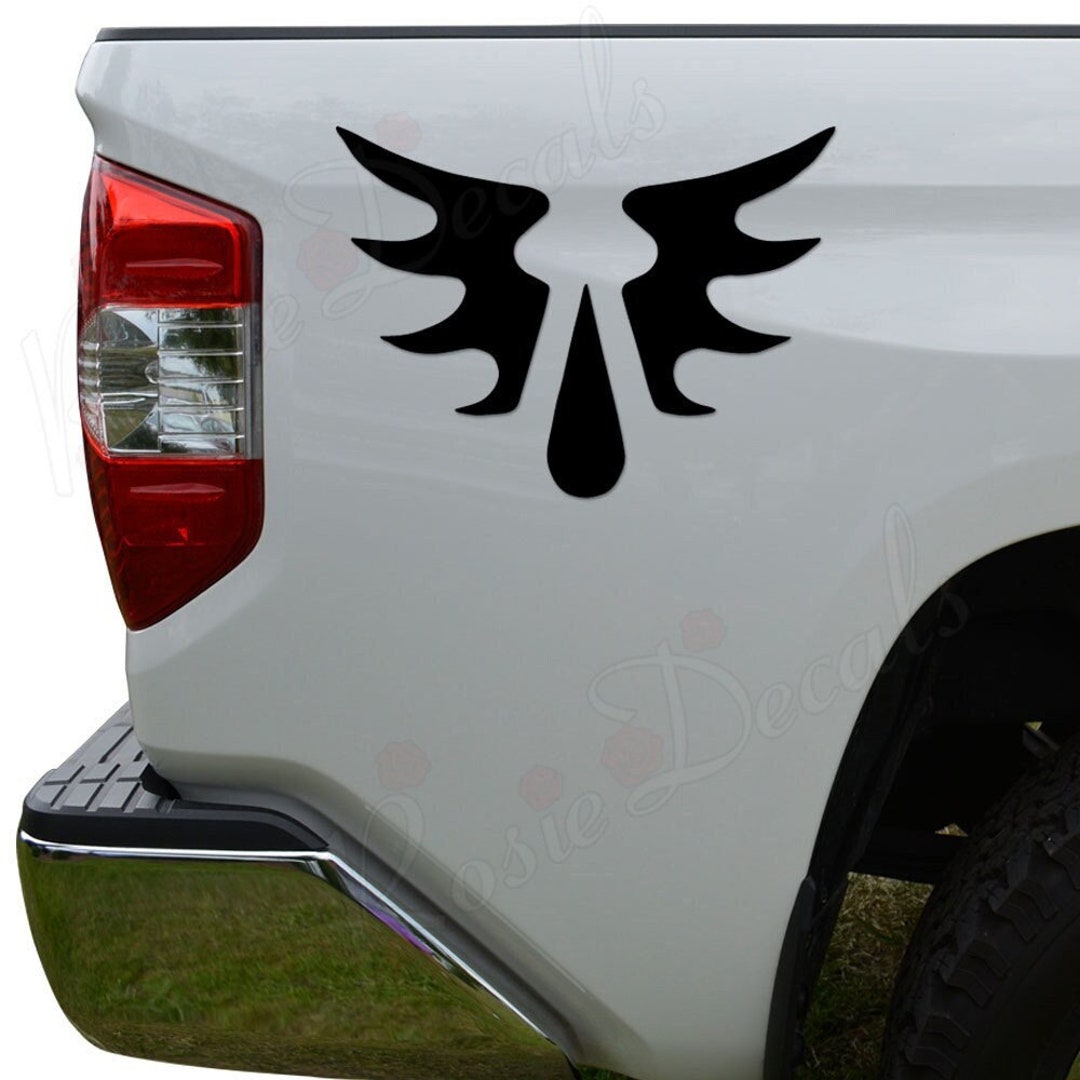 Angel Wings Bleeding Blood Die Cut Vinyl Decal Sticker for Car Truck ...