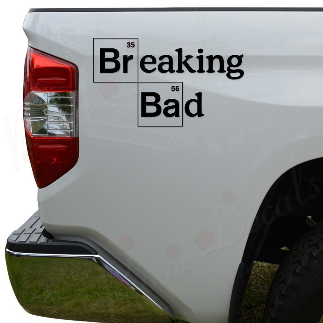 Breaking Bad Elements Drug Lab Die Cut Vinyl Decal Sticker for Car ...