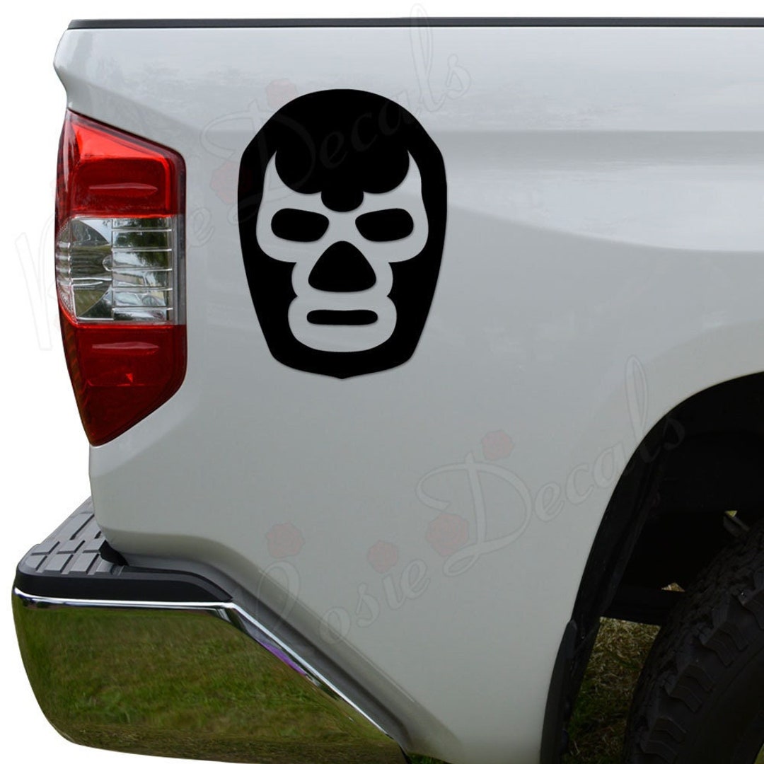 Lucha Libre Luchador Blue Demon Mexican Wrestling Die Cut Vinyl Decal ...