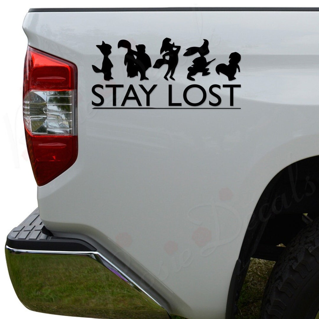 Stay Lost Boys Peter Pan Die Cut Vinyl Decal Sticker for Car Truck ...