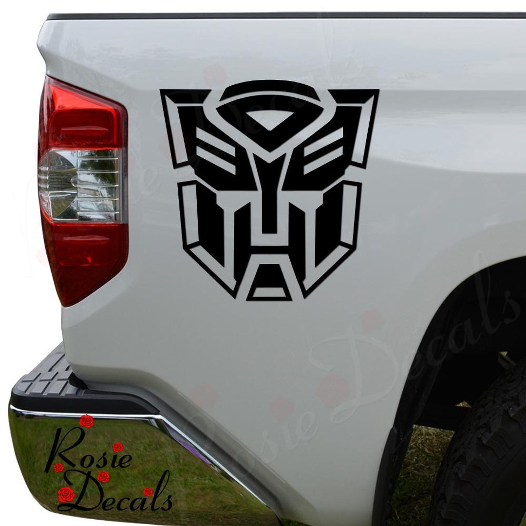 Autobot Emblem Transformers Robot Die Cut Vinyl Decal Sticker for Car ...