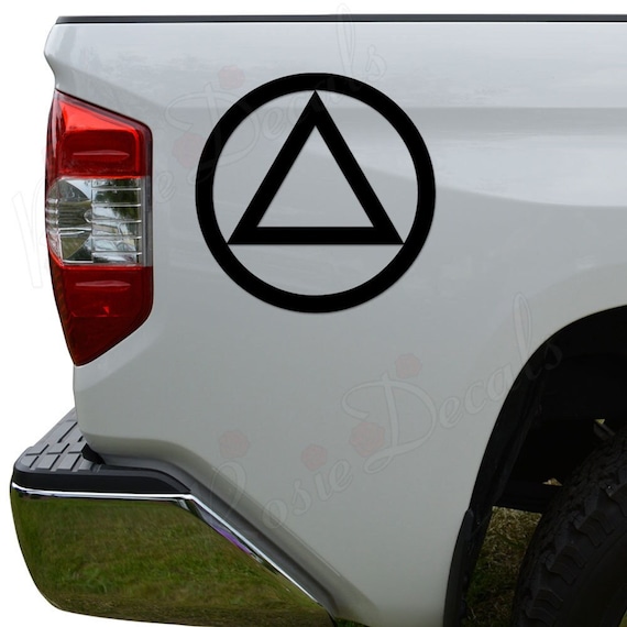 AA Alcohol Anonymous Symbol Die Cut Vinyl Decal Sticker for - Etsy