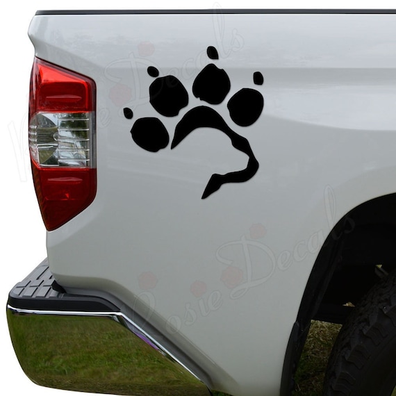 Labrador Retriever Dog Paw Print Die Cut Vinyl Decal Sticker | Etsy