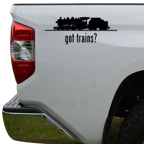 Got Trains Locomotive Railroad Railway Die Cut Vinyl Decal - Etsy